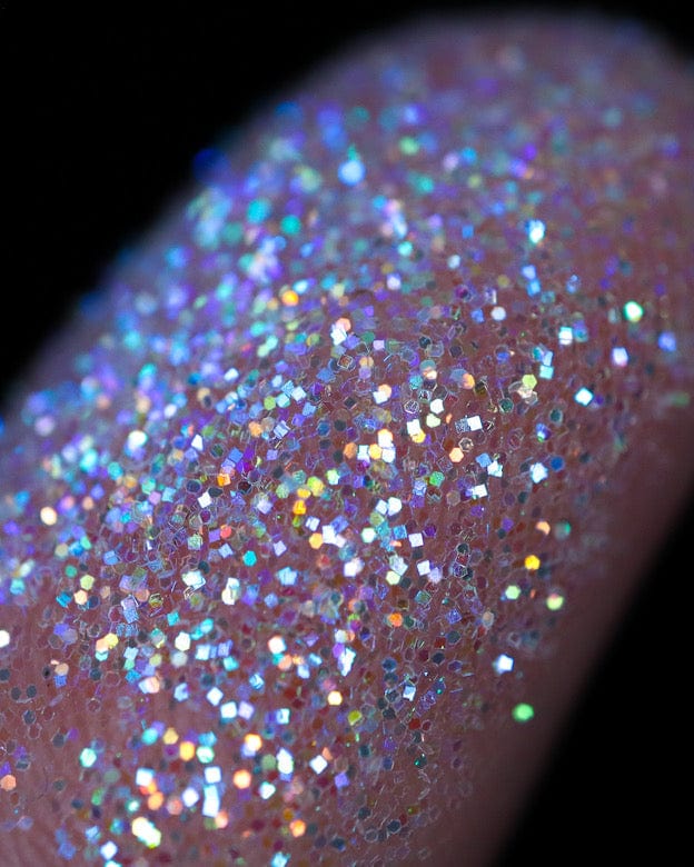 Pixie Magic Rainbow Glitter Eyeshadow Pot (Translucent White Sparkles ...