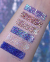 Pixie Magic Rainbow Glitter Eyeshadow Pot (Translucent White Sparkles ...